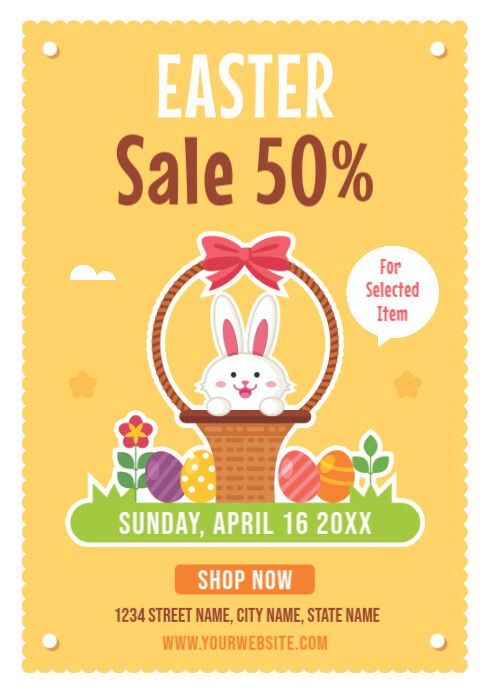 Easter Sale Template | PosterMyWall