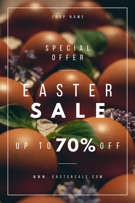 Easter Sale Template | PosterMyWall