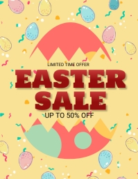 Easter Sale Flyer Template | PosterMyWall