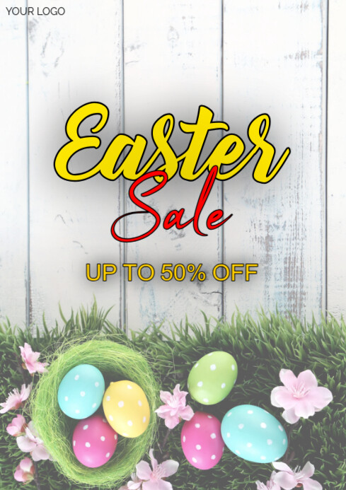Easter sale flyers Template | PosterMyWall