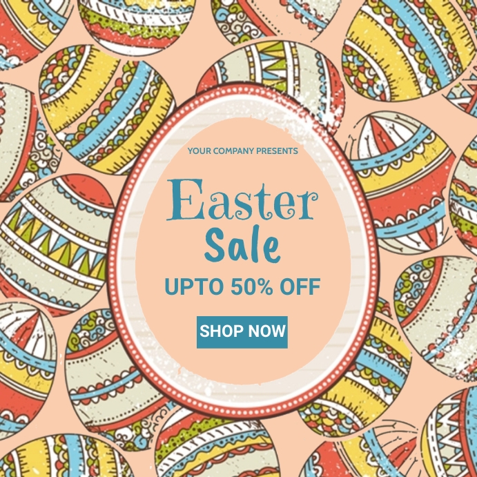 EASTER SALE INSTA TEMPLATE | PosterMyWall