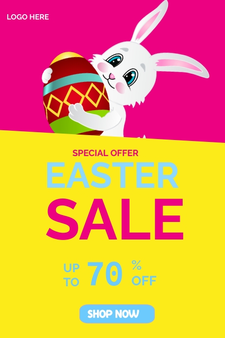 easter sale offer Template | PosterMyWall