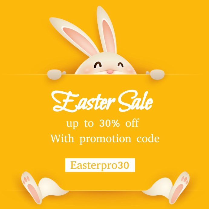 Easter sale offer Template | PosterMyWall