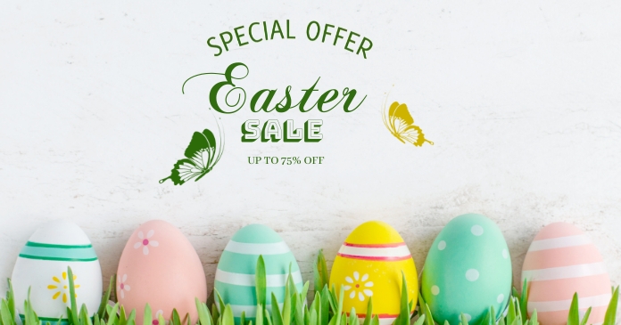 Plantilla de Easter sale offer | PosterMyWall