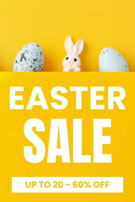 Easter Sale Poster Template | PosterMyWall