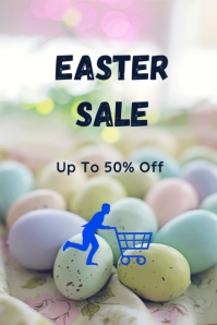 Easter Sale Poster Template | PosterMyWall