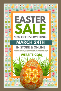 Easter Sale Template | PosterMyWall