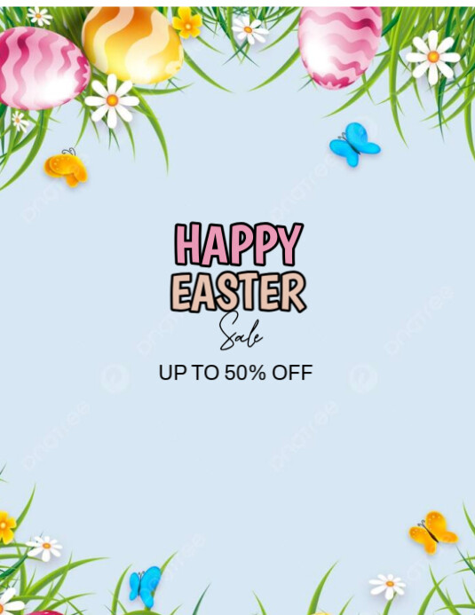 easter sale template | PosterMyWall