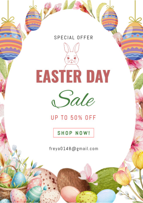 Easter sale template | PosterMyWall