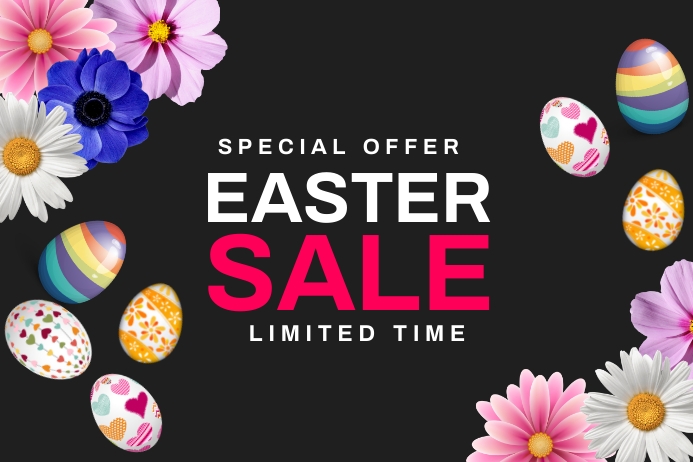EASTER SALE.E Template | PosterMyWall