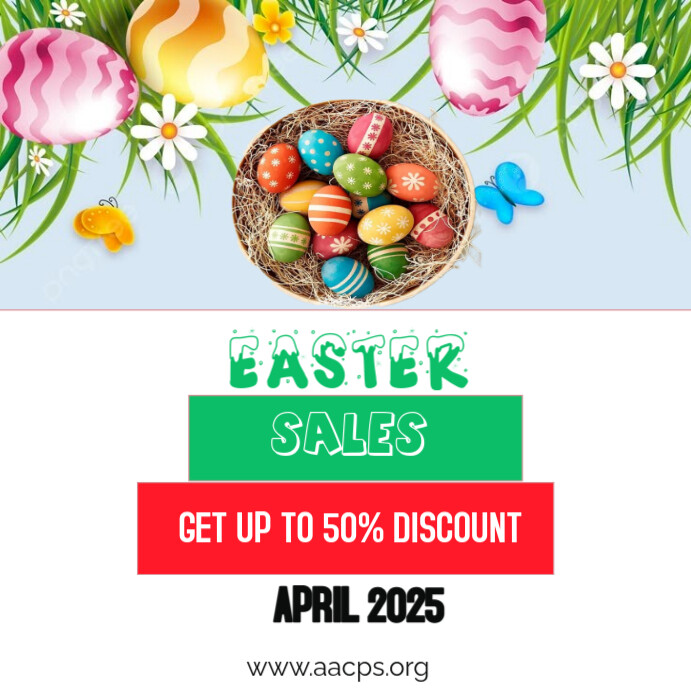 Easter sales Template | PosterMyWall