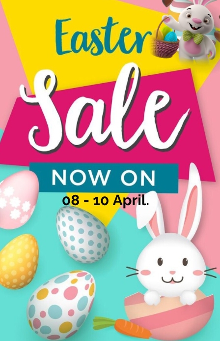 Easter/ sales Template | PosterMyWall