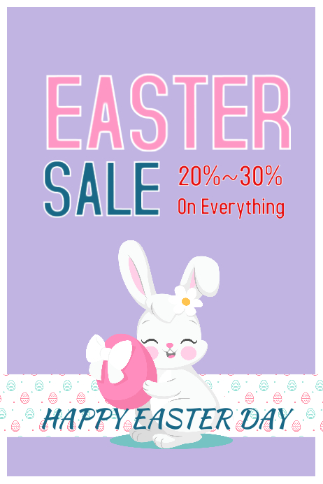 Easter Sales Flyer Template | PosterMyWall