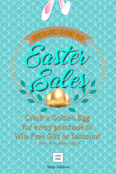 Easter Sales Flyer Template | PosterMyWall