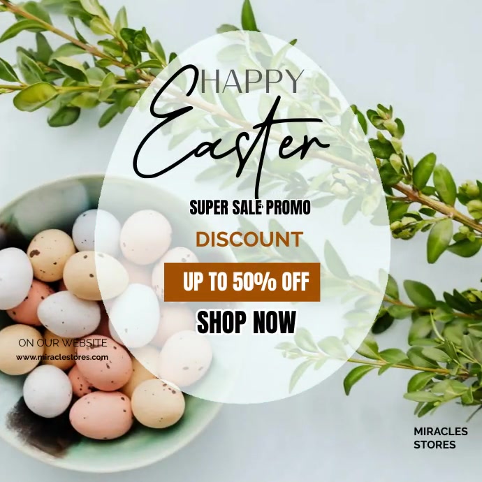 Copy of Easter Sales/Retail | PosterMyWall