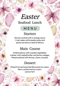 Easter Lunch Ads Template | PosterMyWall