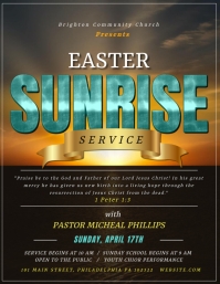 Easter Service Template | PosterMyWall