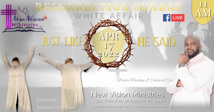 Easter Service flyer Template | PosterMyWall