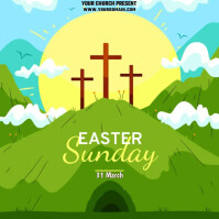Easter Sunday Template | PosterMyWall