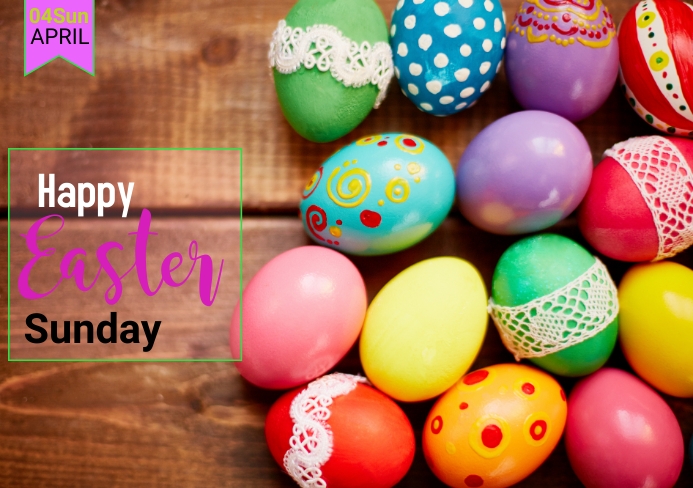 Copy of Easter Sunday | PosterMyWall