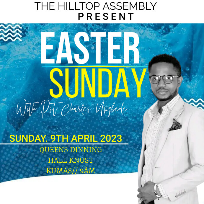 Easter Sunday Template | PosterMyWall