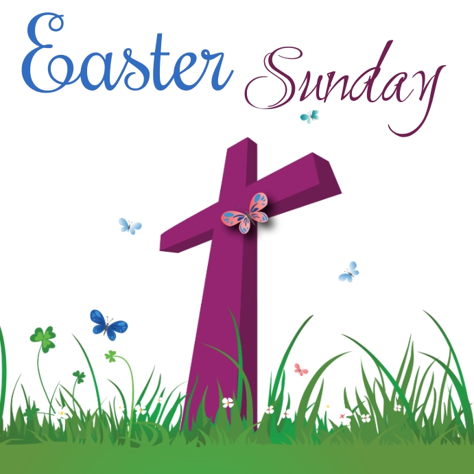 easter sunday design template | PosterMyWall