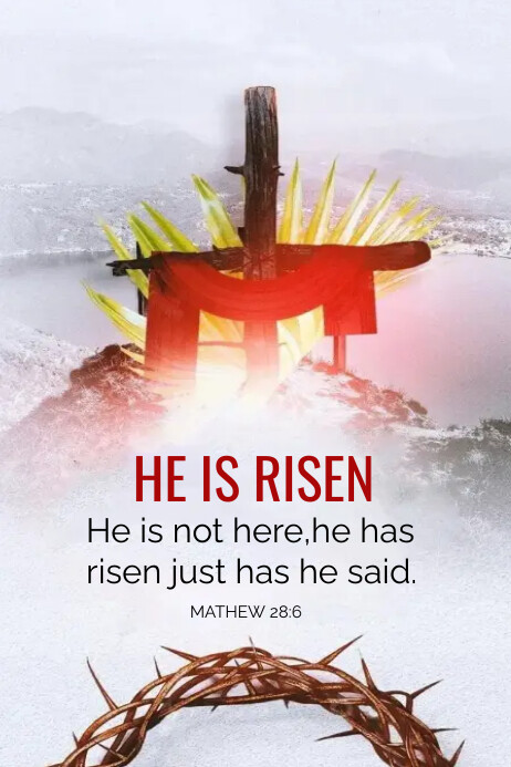 Easter Sunday Template | PosterMyWall