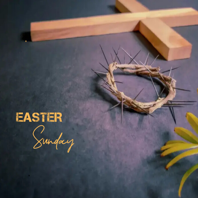 Easter Sunday Templat | PosterMyWall