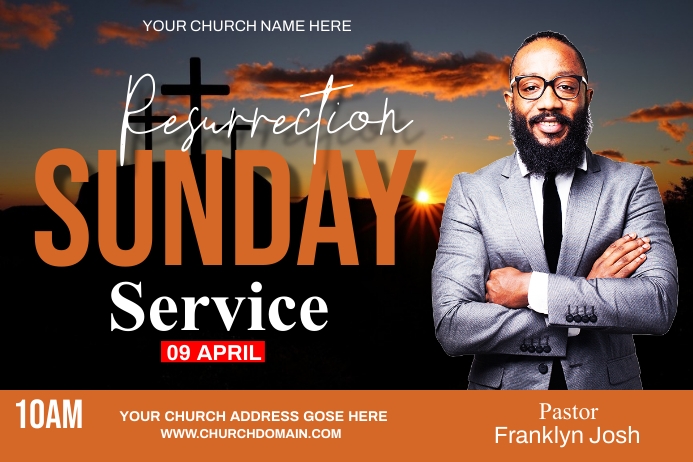 EASTER SUNDAY Template | PosterMyWall