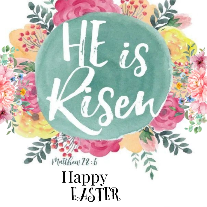 Easter Sunday Template | PosterMyWall