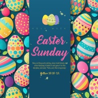 Easter Sunday Template | PosterMyWall