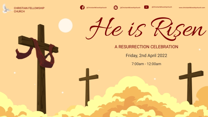 Easter Sunday Template | PosterMyWall