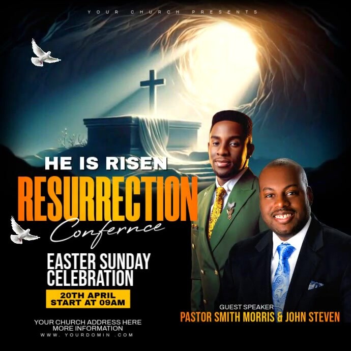 Easter Sunday Template | PosterMyWall