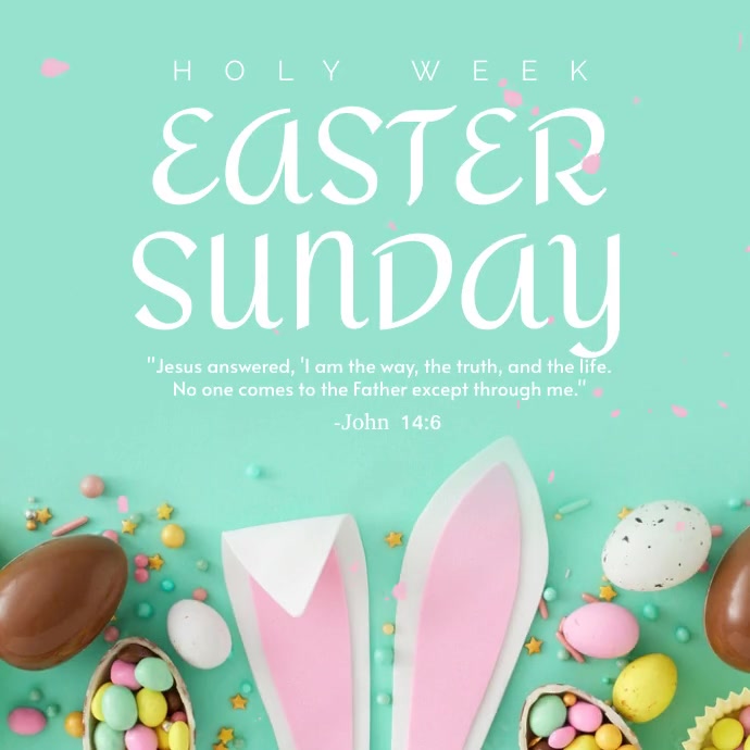 Plantilla de Easter Sunday | PosterMyWall