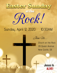 Easter Sunday Template | PosterMyWall