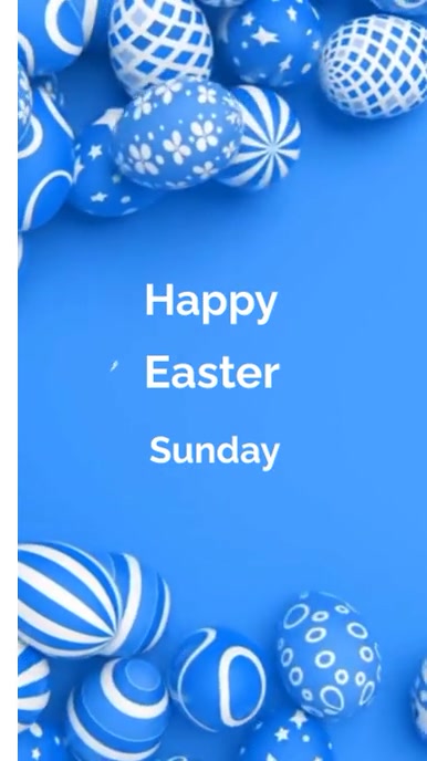 Easter Sunday design Template | PosterMyWall