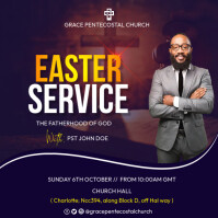 Easter sunday Template | PosterMyWall