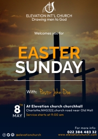 Easter Sunday Template | PosterMyWall