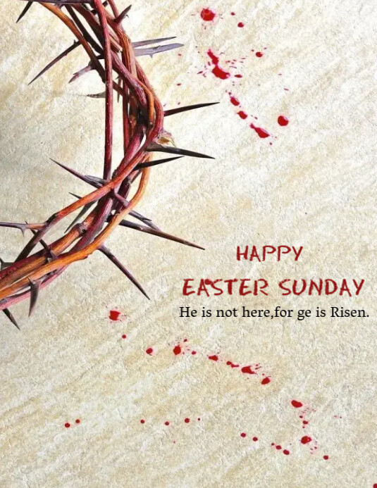 Easter Sunday Template | PosterMyWall