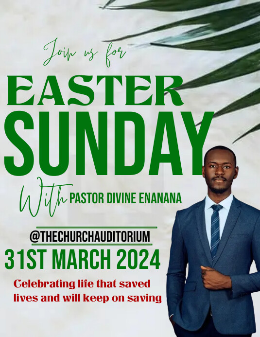 Easter Sunday Template | PosterMyWall