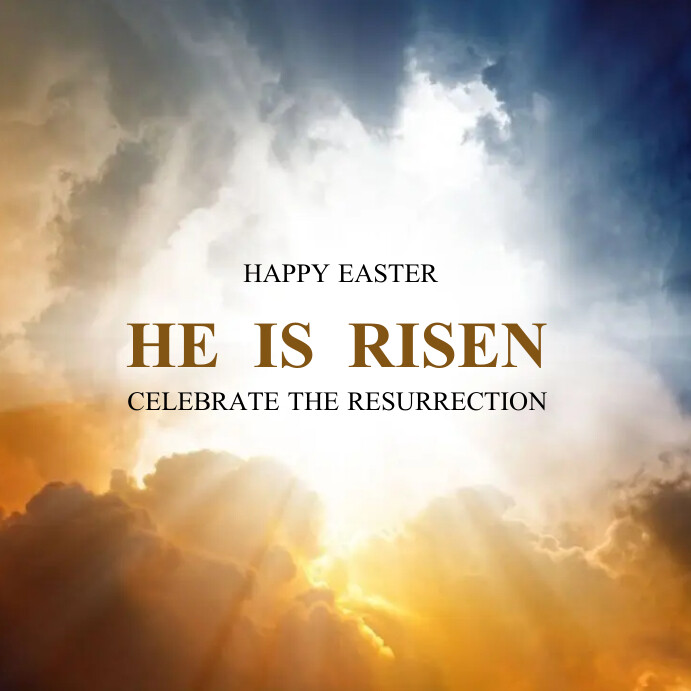 Easter Sunday Template | PosterMyWall