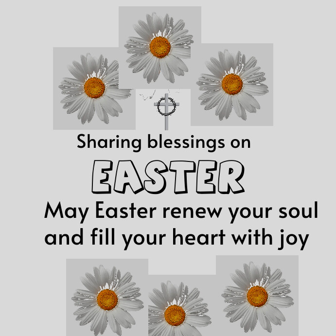 Easter Sunday Template | PosterMyWall
