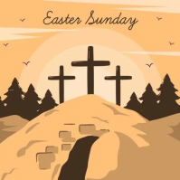 Happy Easter Instagram Post. Template | PosterMyWall