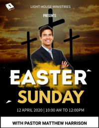 Easter Service Template | PosterMyWall