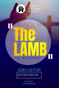 Easter Sunday Template | PosterMyWall