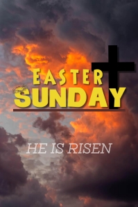 Easter Sunday | Holy Week Template | PosterMyWall