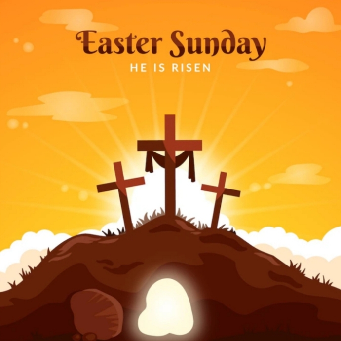 Easter Sunday Template | PosterMyWall