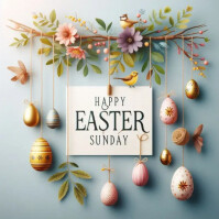 Easter Sunday Template | PosterMyWall