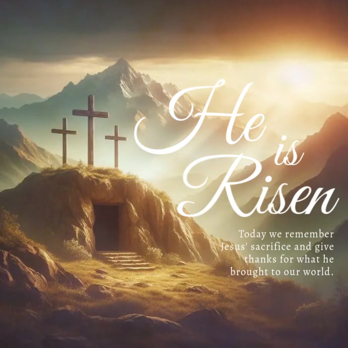 Easter Sunday Template | PosterMyWall