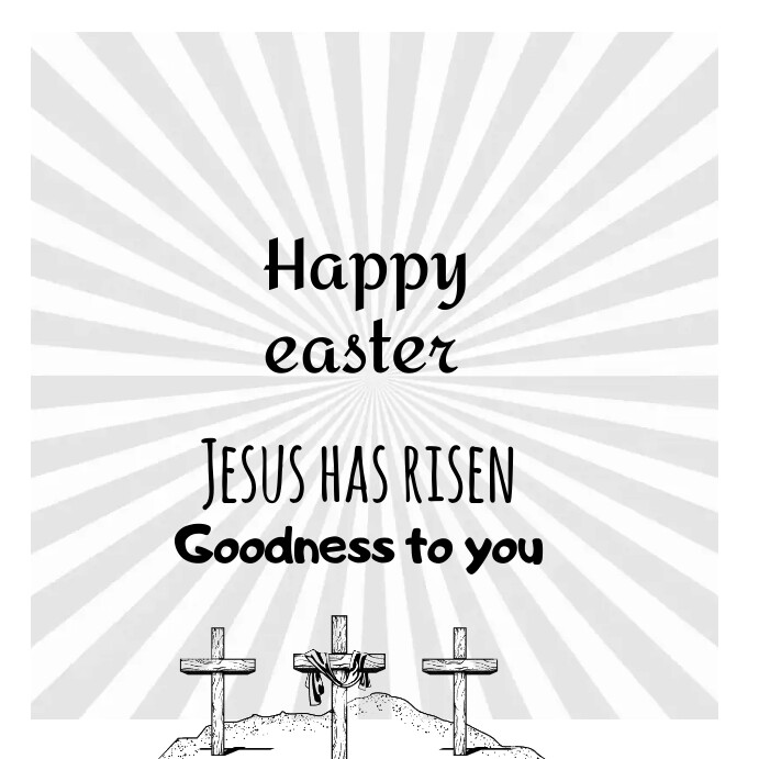 Easter Sunday Template | PosterMyWall